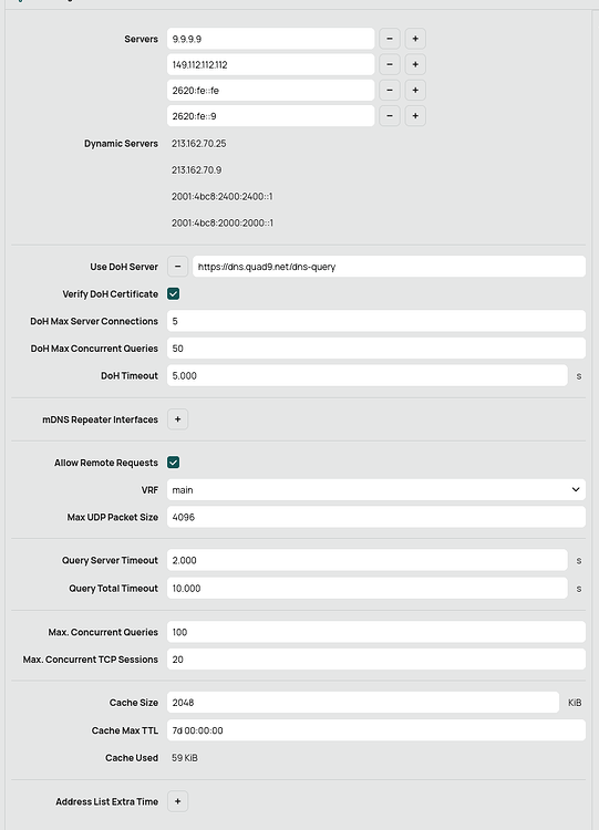 DNS over https (DOH) with quad9 - Useful user articles - MikroTik ...