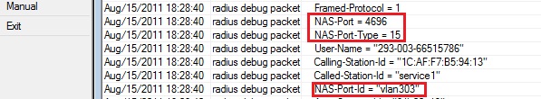 problem with NAS-Port RADIUS attribute - General - MikroTik community forum