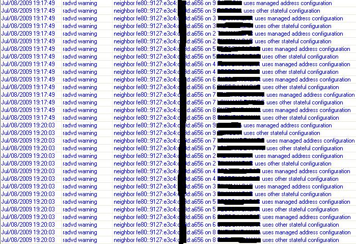 how to stop or block radvd warning. - Beginner Basics - MikroTik ...
