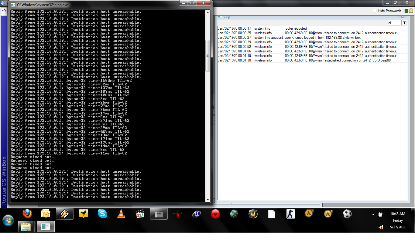 drop outs??/ - Beginner Basics - MikroTik community forum