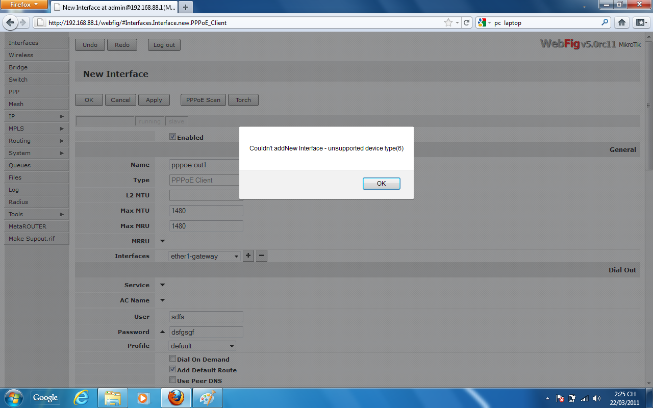 WebFig V5.0RC11 RB750 problem - General - MikroTik community forum
