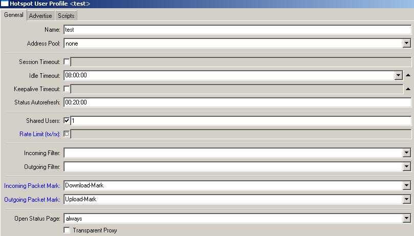 hotspot dynamic queue multiple profile - General - MikroTik community forum