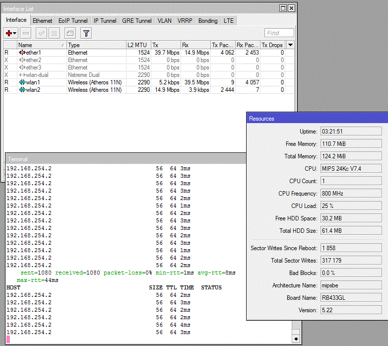 300 Mbps Full Duplex 100m link - Quest - Solved - Wireless Networking - MikroTik community forum