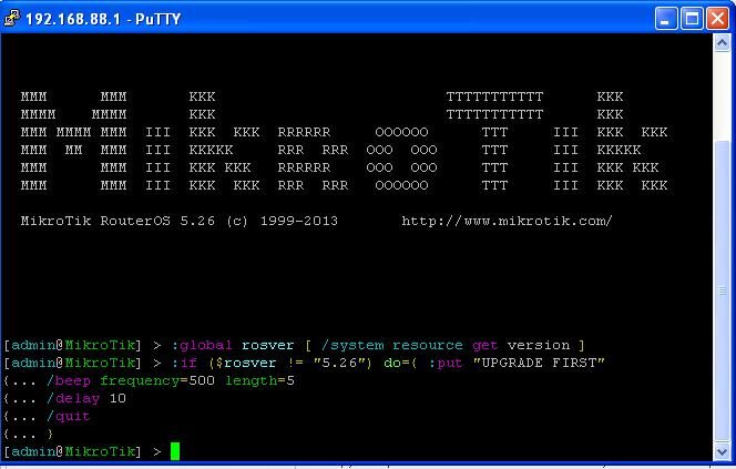 copy and paste: difference between ssh and winbox terminal - Scripting - MikroTik community forum