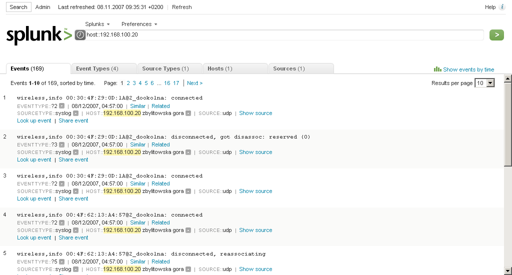 MT remote logging with SPLUNK - General - MikroTik community forum