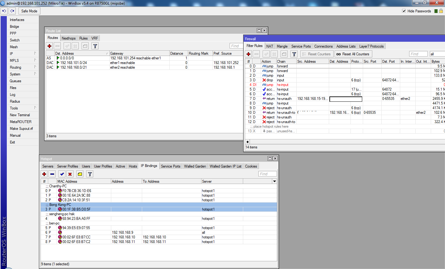 Access Local access point - General - MikroTik community forum