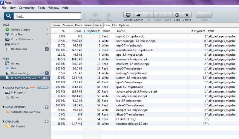 RouterOS Downloads - General - MikroTik community forum
