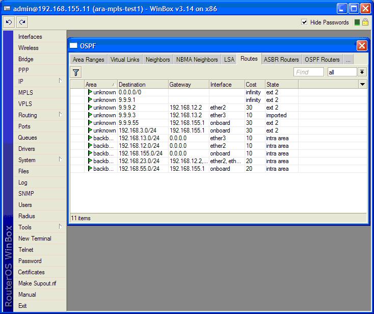 MPLS and VPLS with Traffic Engineering Lab Setup - General - MikroTik community forum