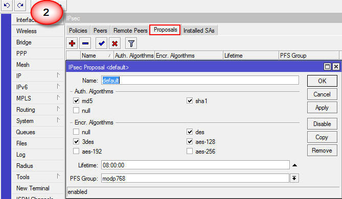 Problem VPN IPSec Installed SAs cannot Flush - General - MikroTik community forum