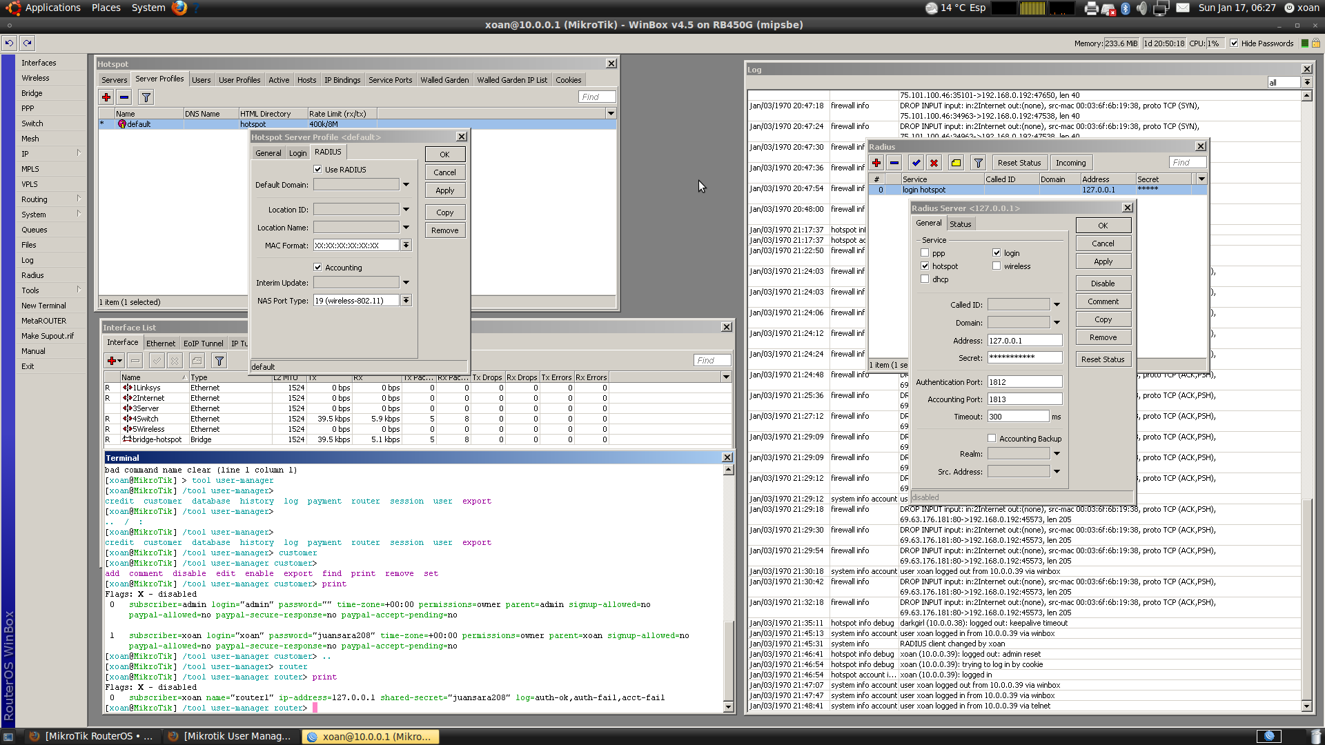 Why doesn't work my usermanager? - The User Manager - MikroTik community forum