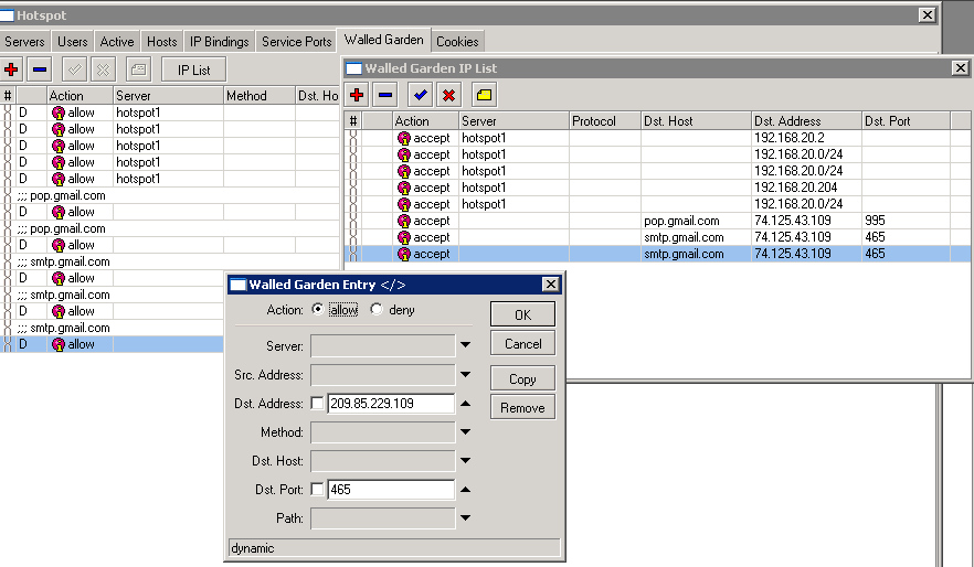 Walled Garden entries not changing - General - MikroTik community forum