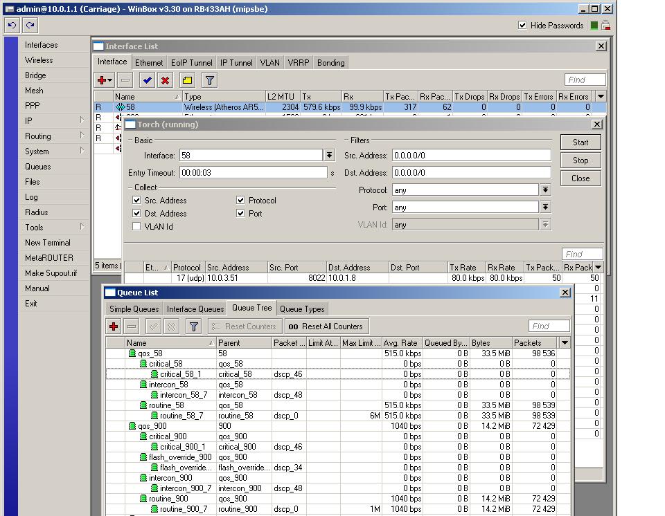 Queue tree not processing marked packets - General - MikroTik community forum