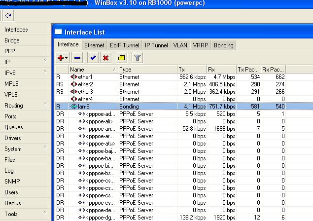 Bonding interface for pppoe - General - MikroTik community forum
