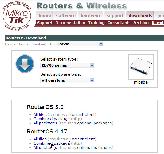 RB750 Downgrade - Beginner Basics - MikroTik community forum