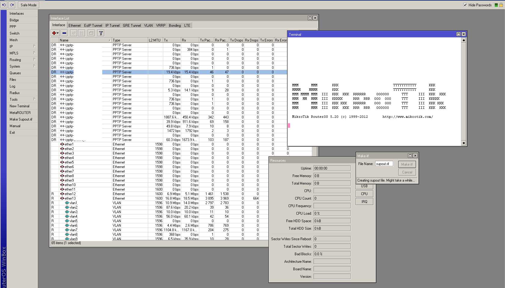 RB1100AHx2 system problem - MikroTik hardware general - MikroTik community forum