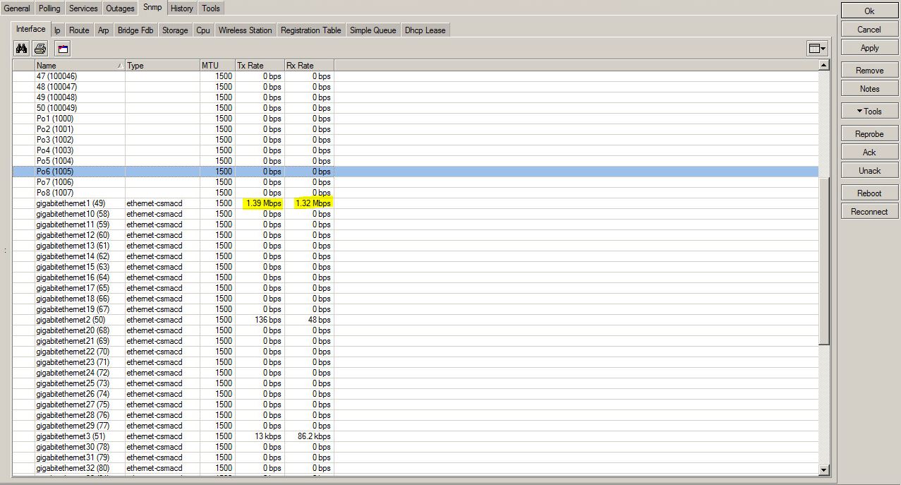 Interface Tx / Rx Monitor Setup - The Dude - MikroTik community forum