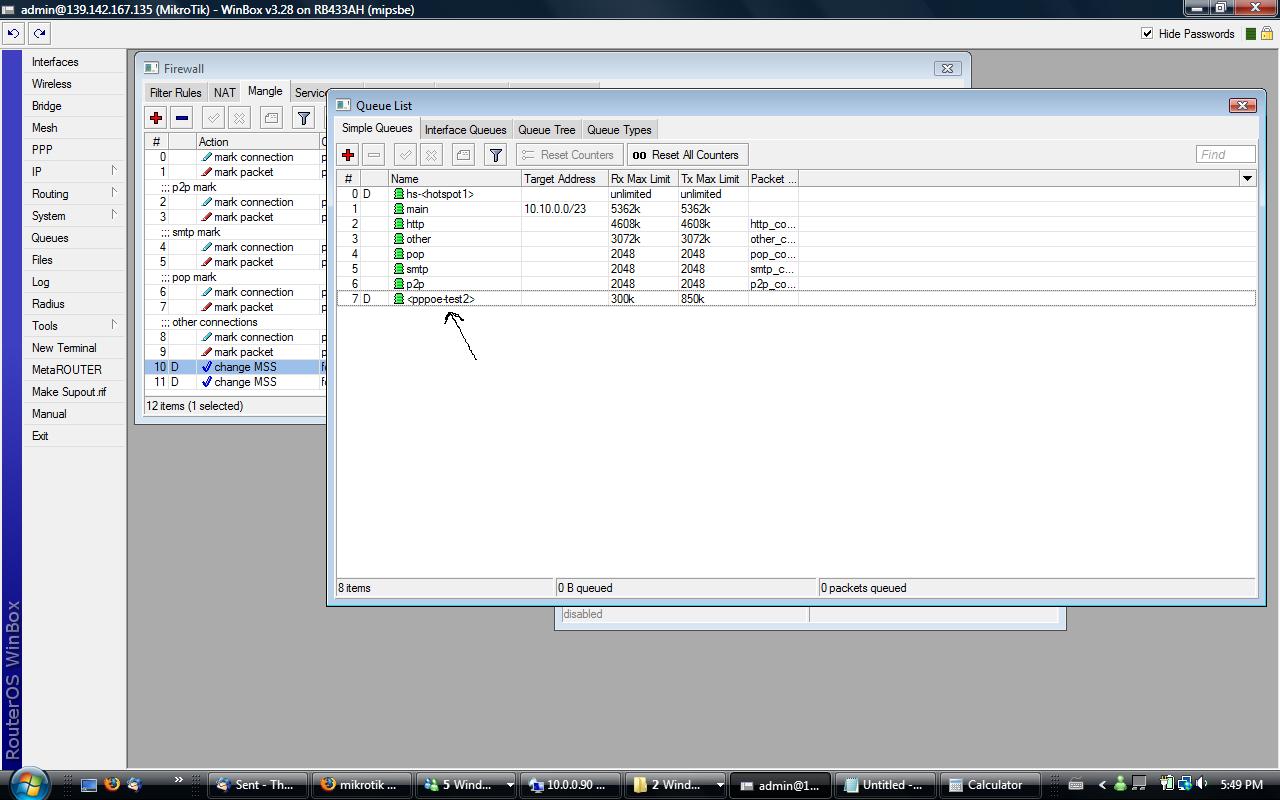 setting up bandwidth shaping on a PPPOE WISP mikrotik. - General - MikroTik community forum