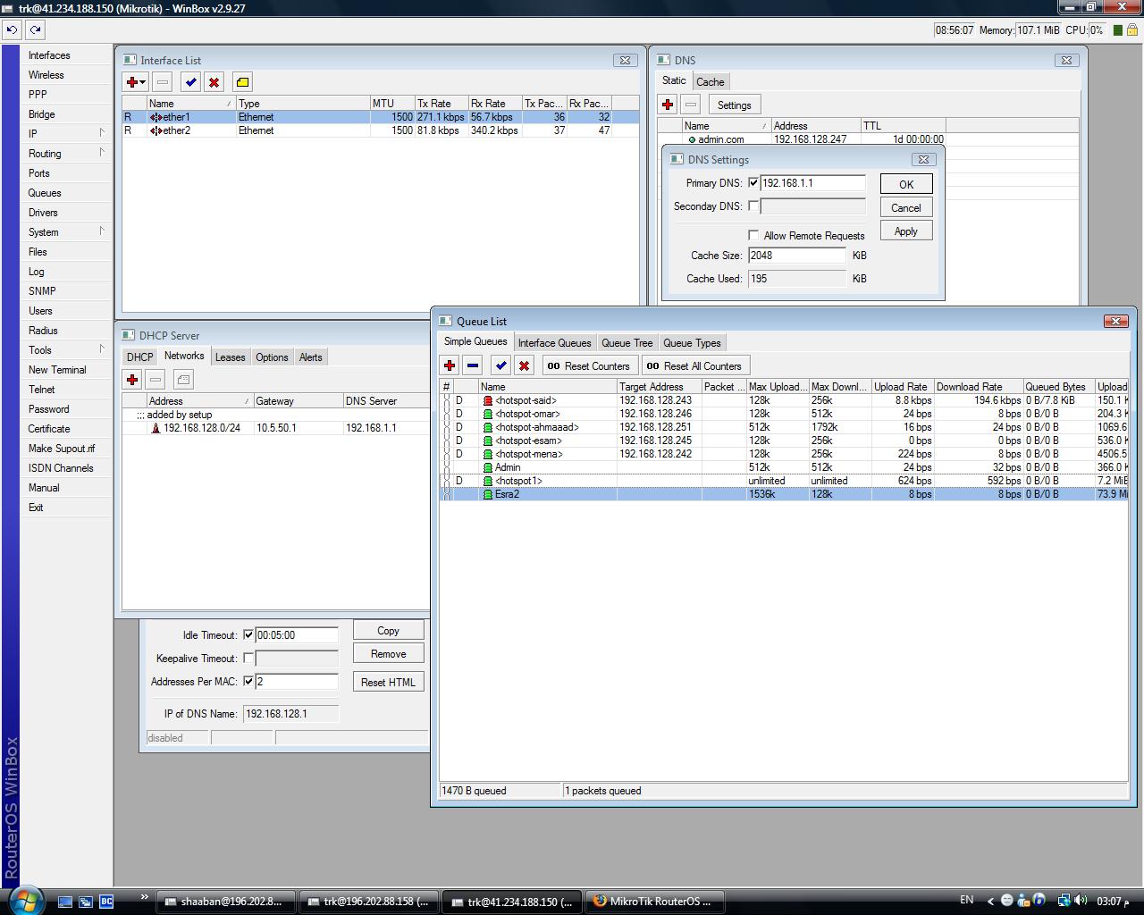 Queue List Problem - General - MikroTik community forum