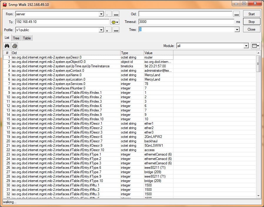 help with Dude and snmp - The Dude - MikroTik community forum