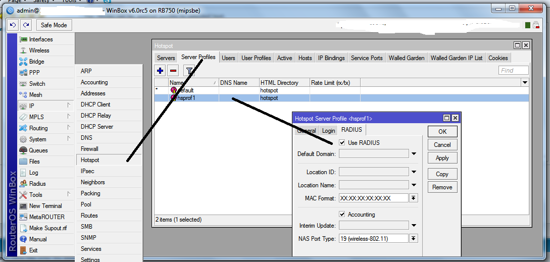 setting up usermanager via winbox - The User Manager - MikroTik community forum