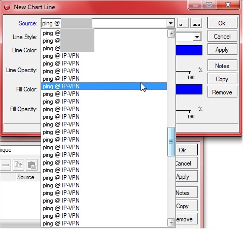 Code Charts Ping - The Dude - MikroTik community forum