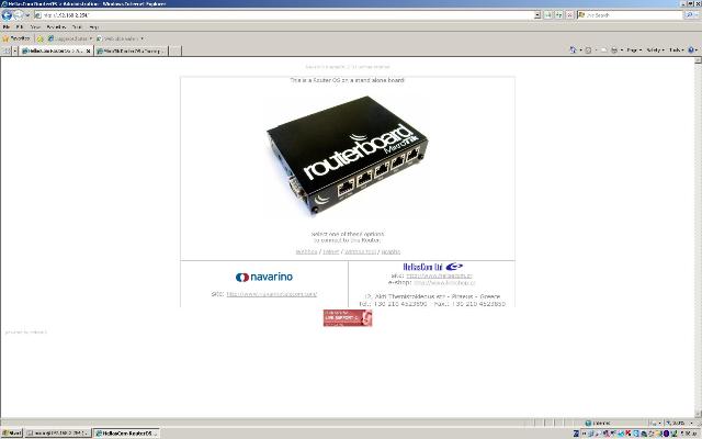 RouterBoard 750G How to Change Home Page - Beginner Basics - MikroTik community forum