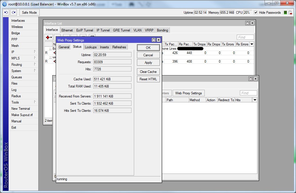 web proxy - No buffer space available - General - MikroTik community forum