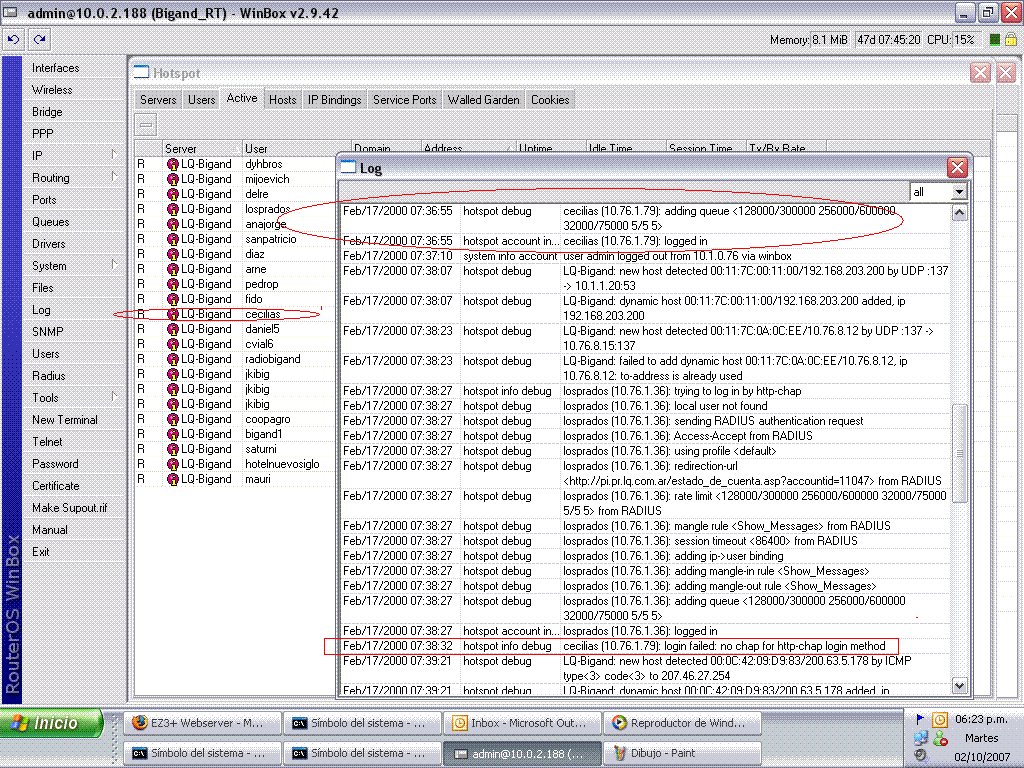 HotSpot problems - General - MikroTik community forum
