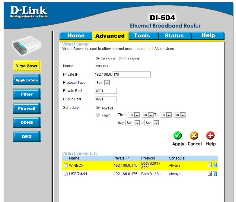 Using WINBOX access router via Remote Management - Beginner Basics - MikroTik community forum