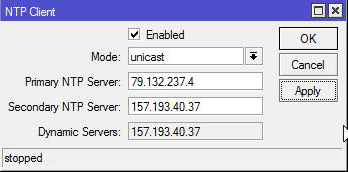 NTP stops - General - MikroTik community forum