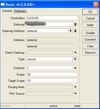 Stranges with default gateway - General - MikroTik community forum