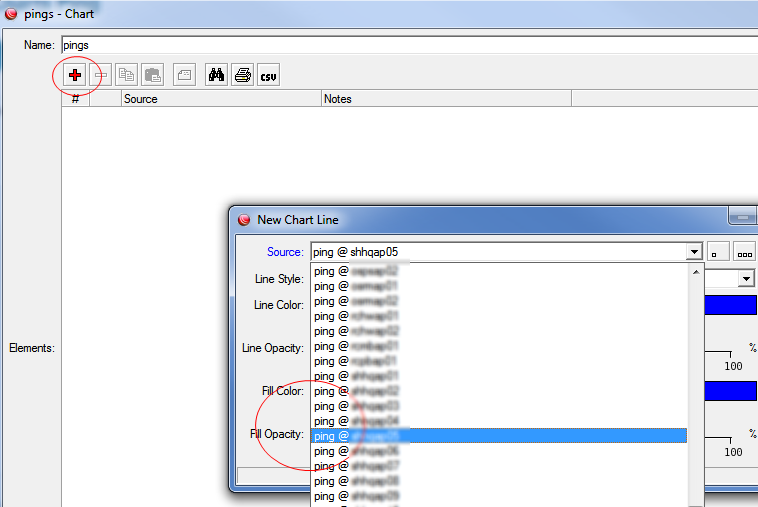 Code Charts Ping - The Dude - MikroTik community forum