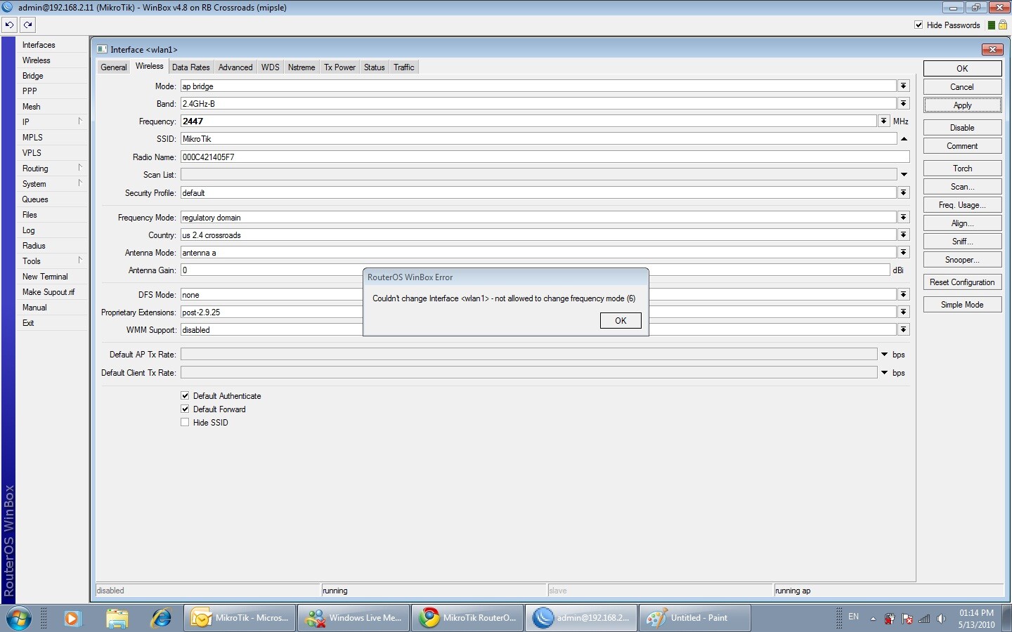 RB Crossroads - superchannel license - Wireless Networking - MikroTik ...