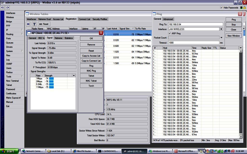 ping high peaks - MikroTik hardware general - MikroTik community forum