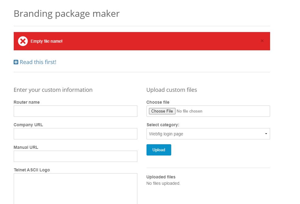 Branding Package Maker - Empty file name! - General - MikroTik ...