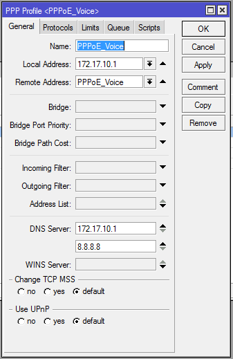 Mikrotik PPPoE Server - Beginner Basics - MikroTik community forum