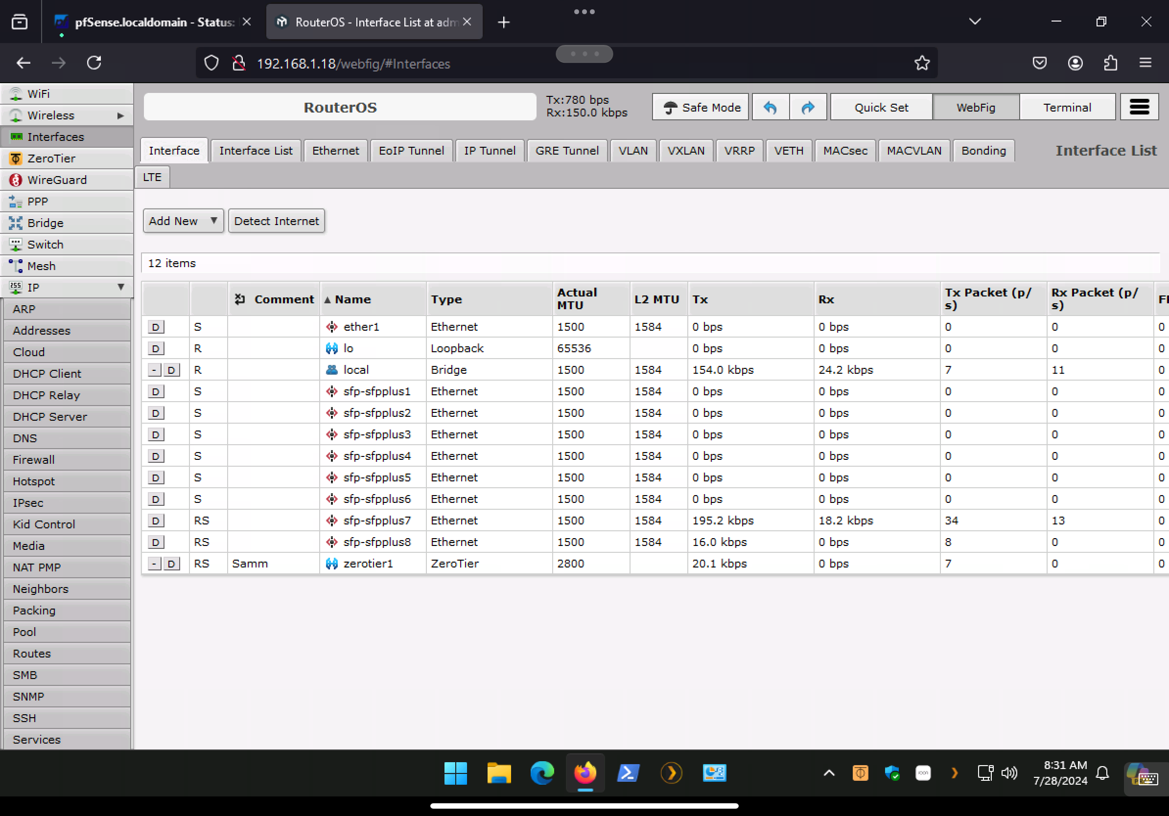 Setting up ZeroTier…error following documentation - General - MikroTik ...