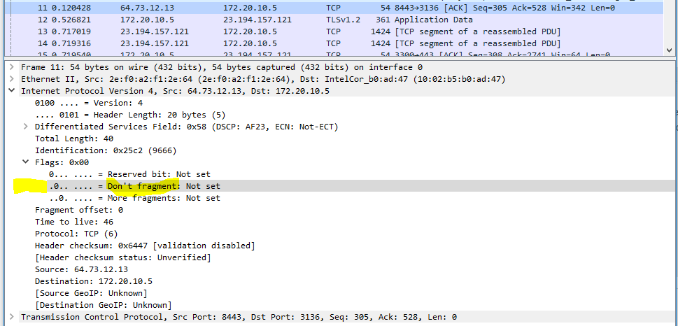 IPSec MTU/ MSS issue - General - MikroTik community forum