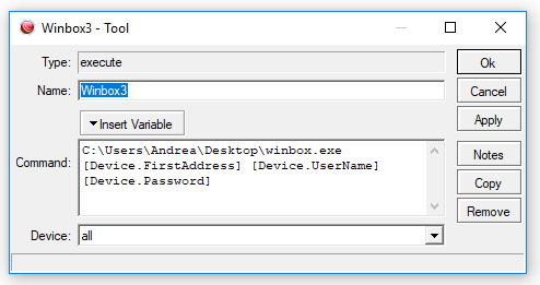 Change default winbox port - The Dude - MikroTik community forum