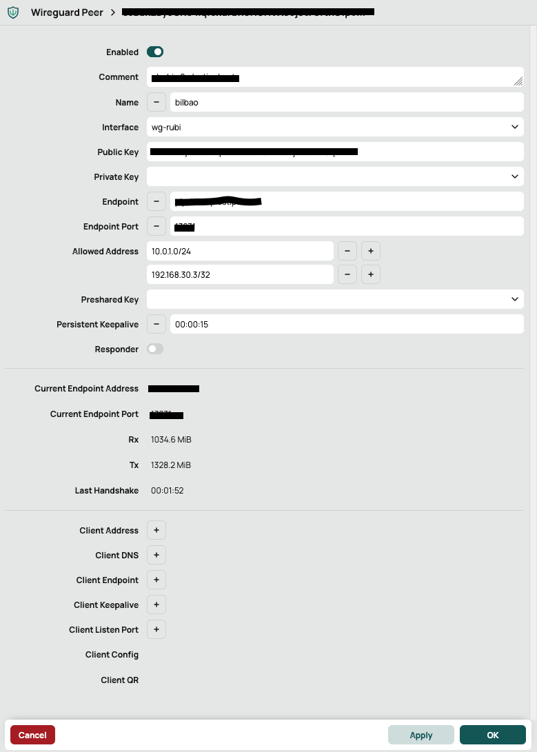 Wireguard Client Config and Client QR - General - MikroTik community forum