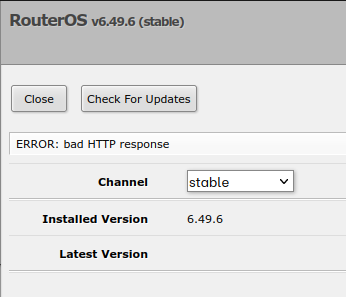 Cap RouterOS ugrading behind Hotspot - General - MikroTik community forum