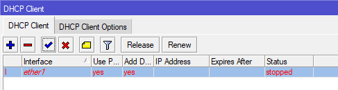 WAN Interface DHCP? - Beginner Basics - MikroTik community forum
