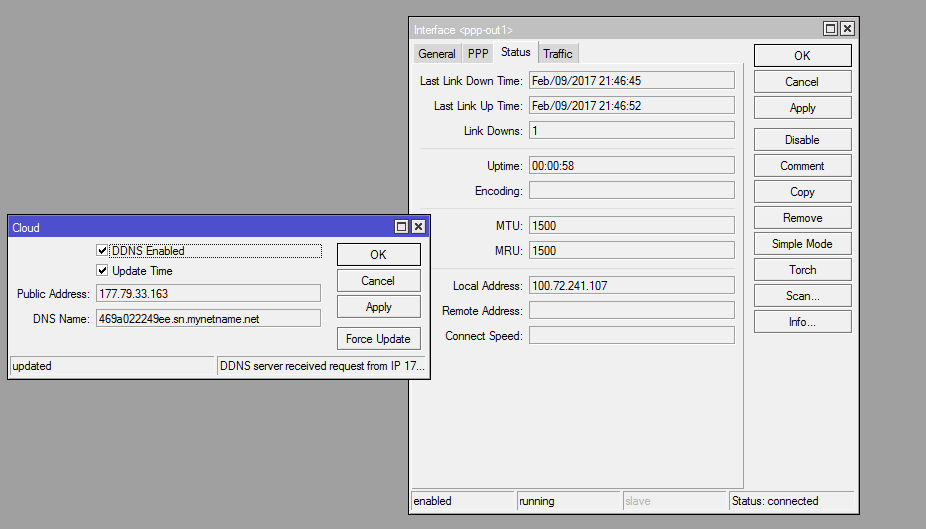 Valid Ip in conection ppp-out 3g/4g Vivo - Scripting - MikroTik community forum