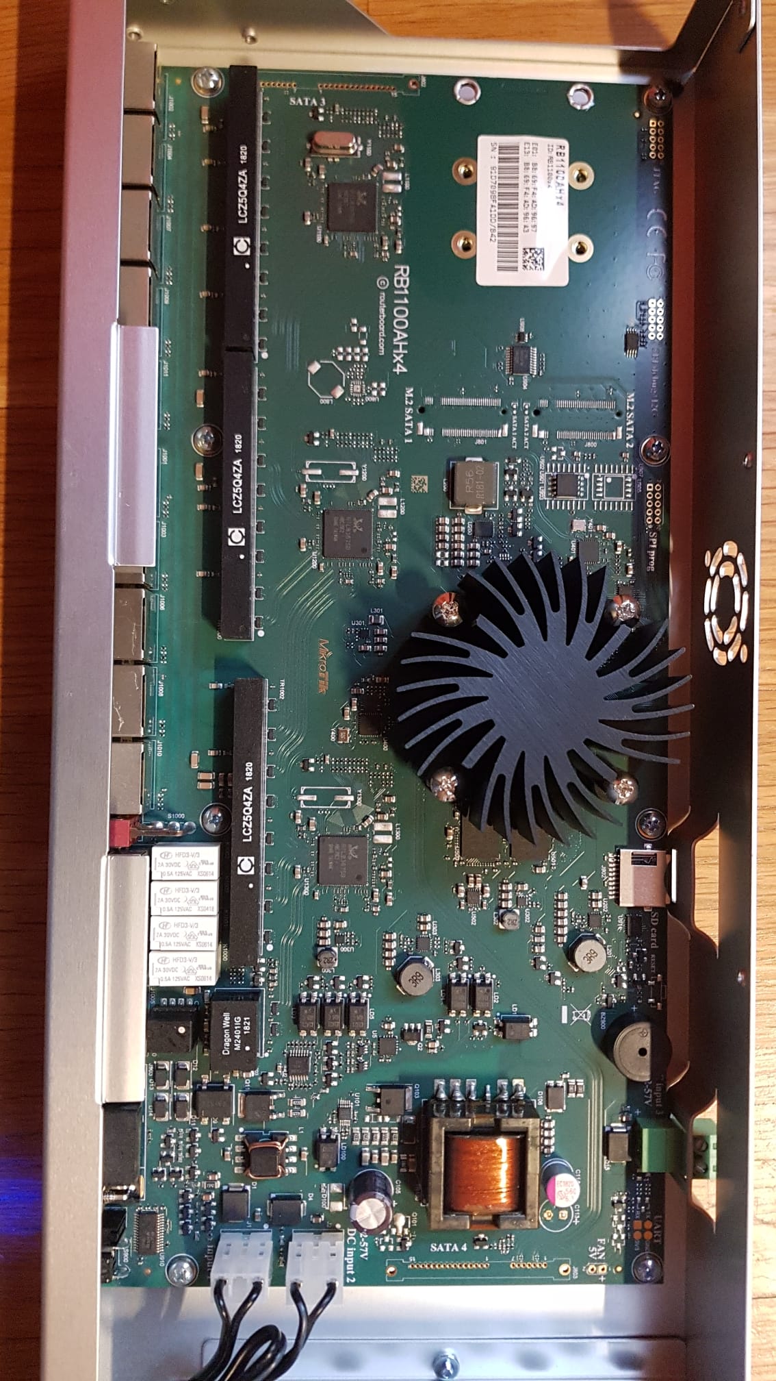 Fan installation in RB1100AHx4 - MikroTik hardware general - MikroTik ...
