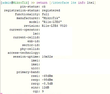How to get LTE uptime? - Scripting - MikroTik community forum