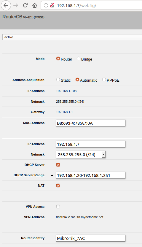 no internet after IP changed - Beginner Basics - MikroTik community forum