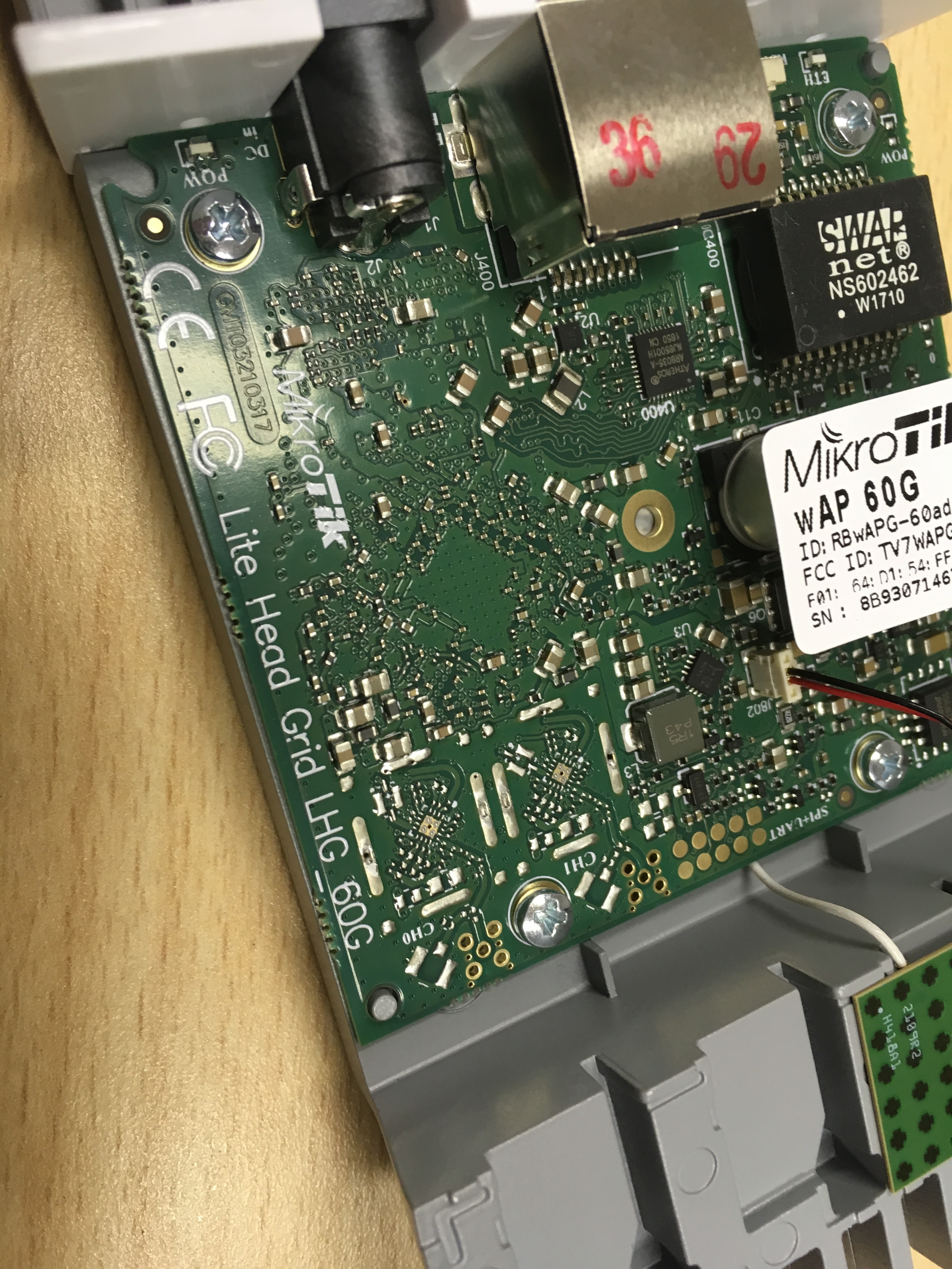 LHG XL 60Ghz home made - MikroTik hardware general - MikroTik community ...