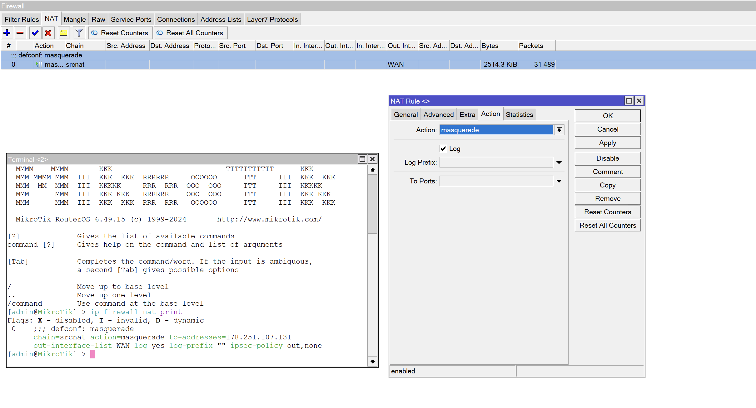 Struggling to get src-nat masquerade to work on hAP AC Lite - General ...