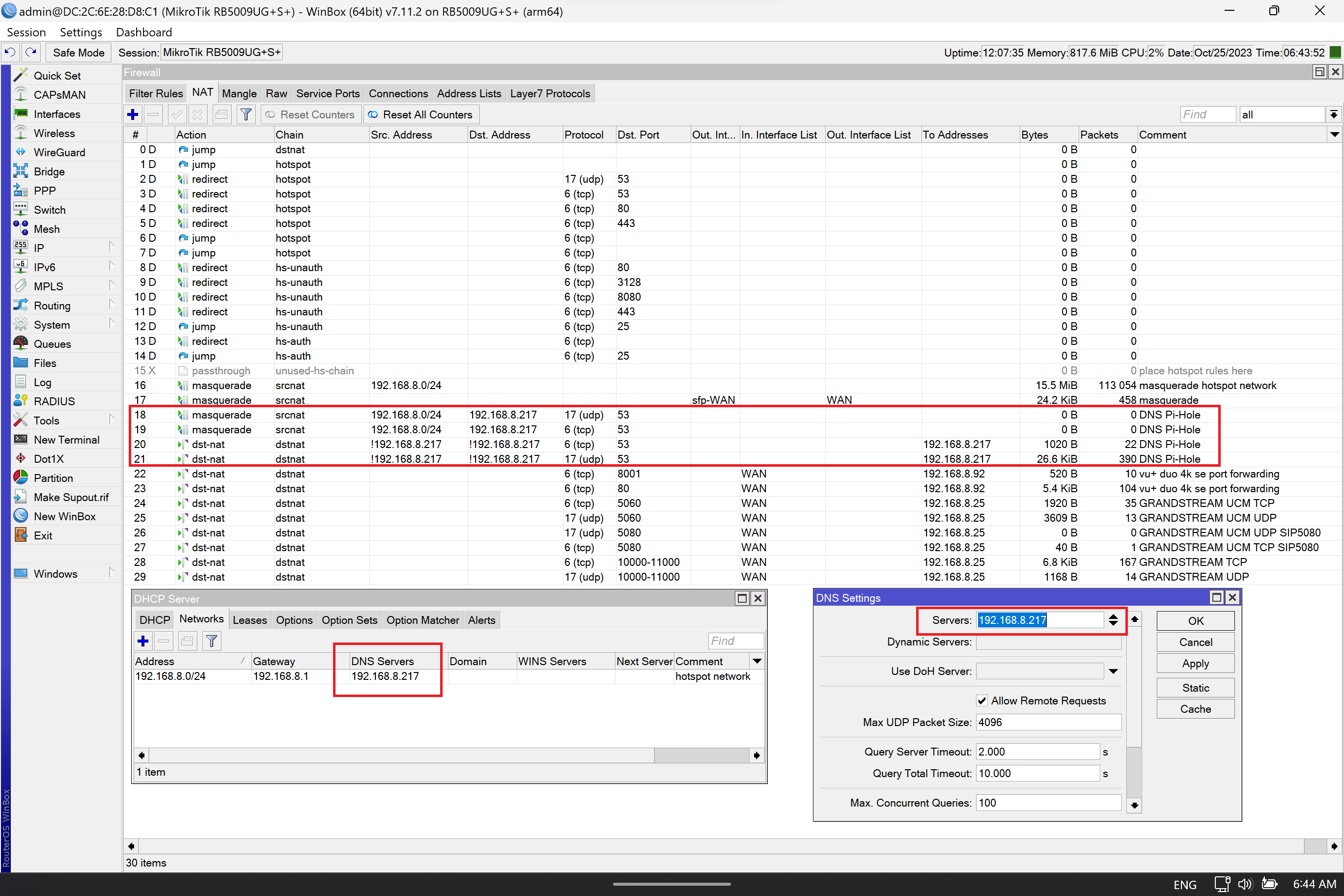 pihole automatically scrip - Scripting - MikroTik community forum