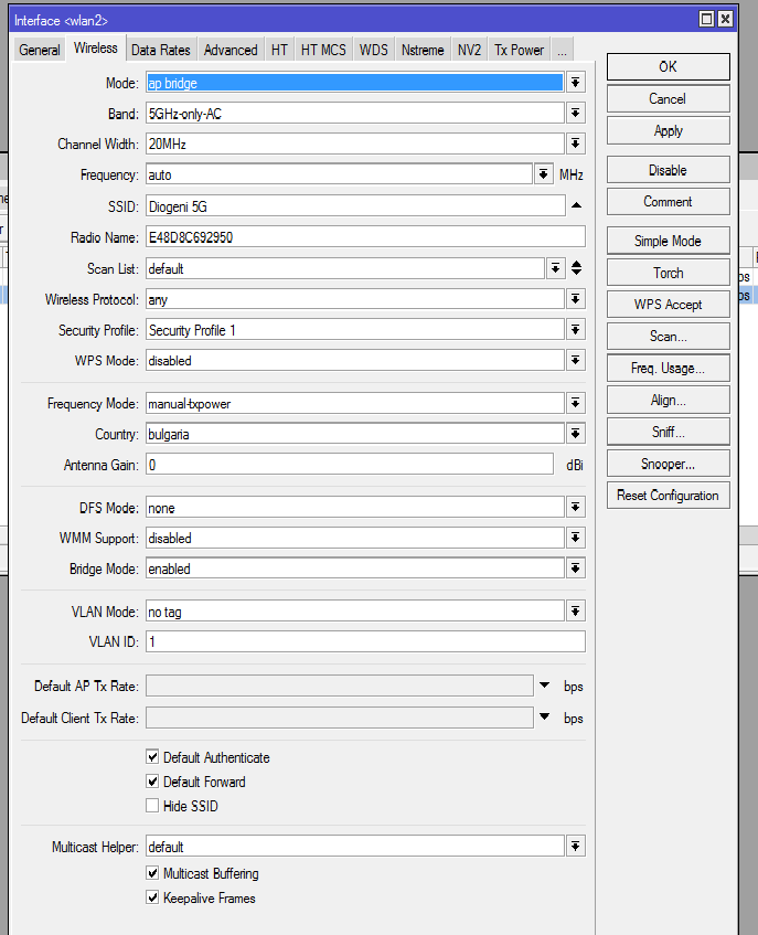 AC network problem - Wireless Networking - MikroTik community forum